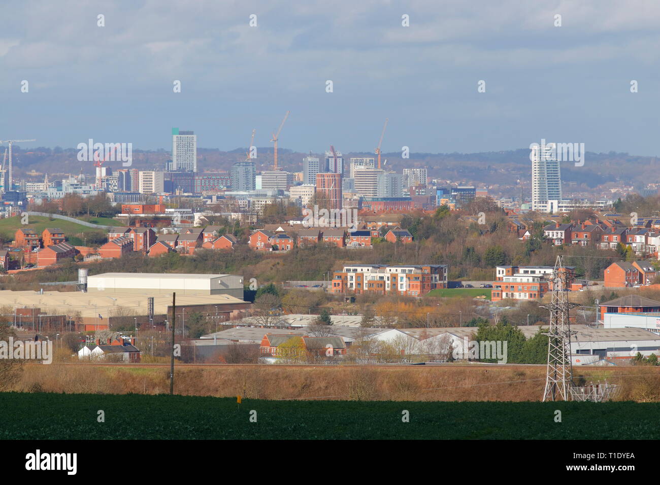 View Of Leeds From Morley High Resolution Stock Photography and Images ...