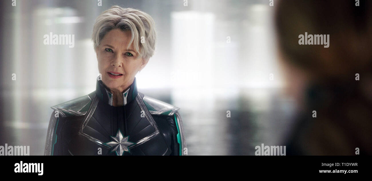 CAPTAIN MARVEL, Annette Bening as Supreme Intelligence, 2019. © Walt ...