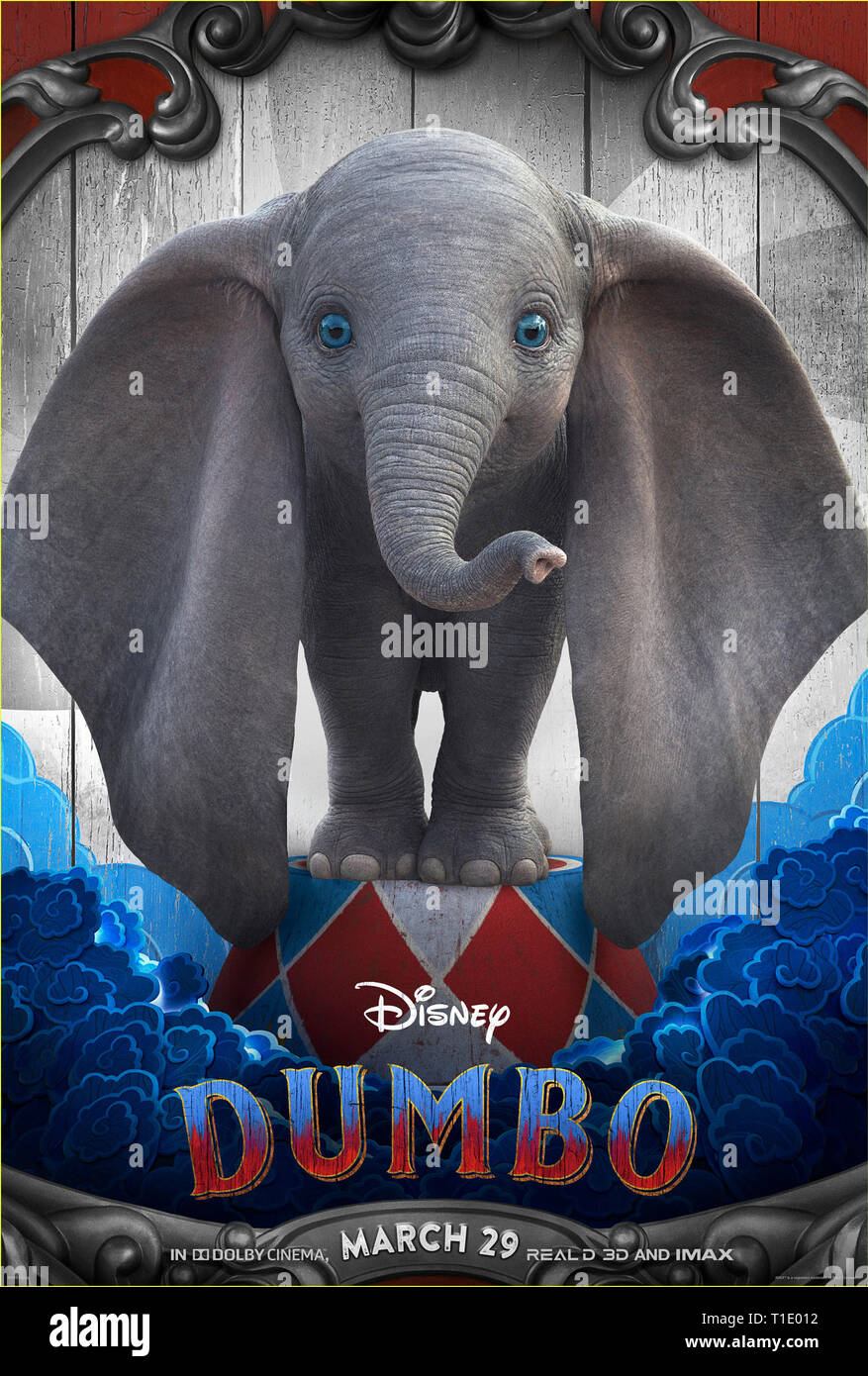 DUMBO, US character poster, Dumbo, 2019. © Walt Disney Studios Motion ...