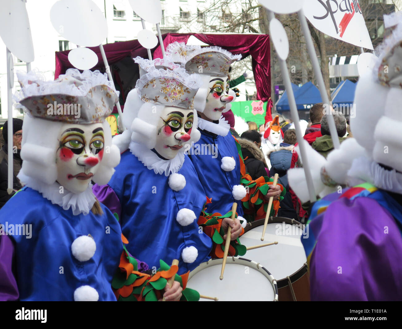 The Basler Fasnacht 2019 Stock Photo - Alamy