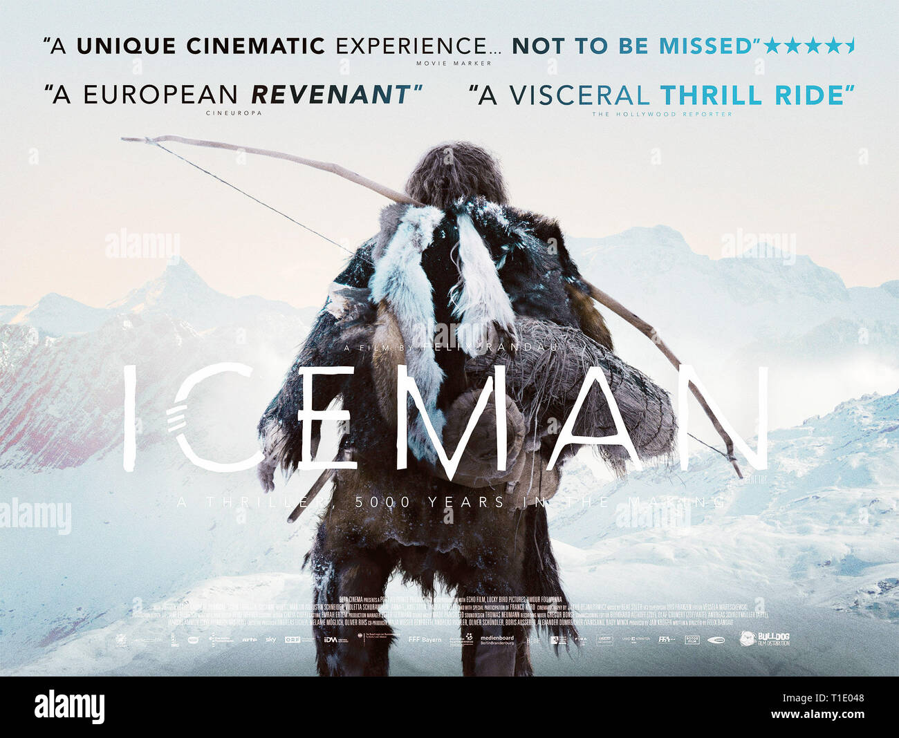 ICEMAN, (aka DER MANN AUS DEM EIS), British poster, 2017. © Film ...