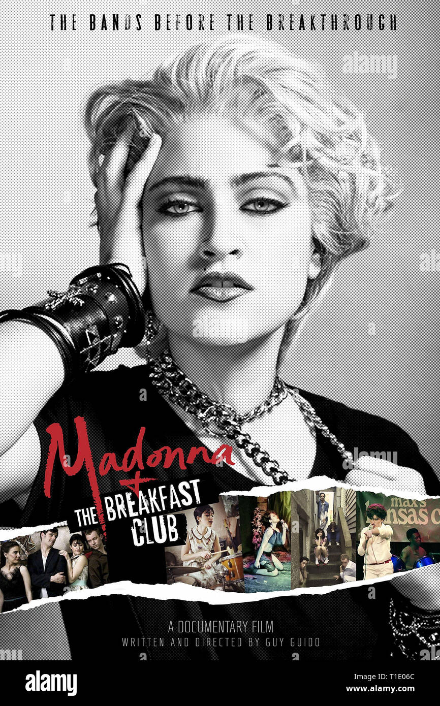 MADONNA AND THE BREAKFAST CLUB, poster, top: Jamie Auld (as Madonna ...