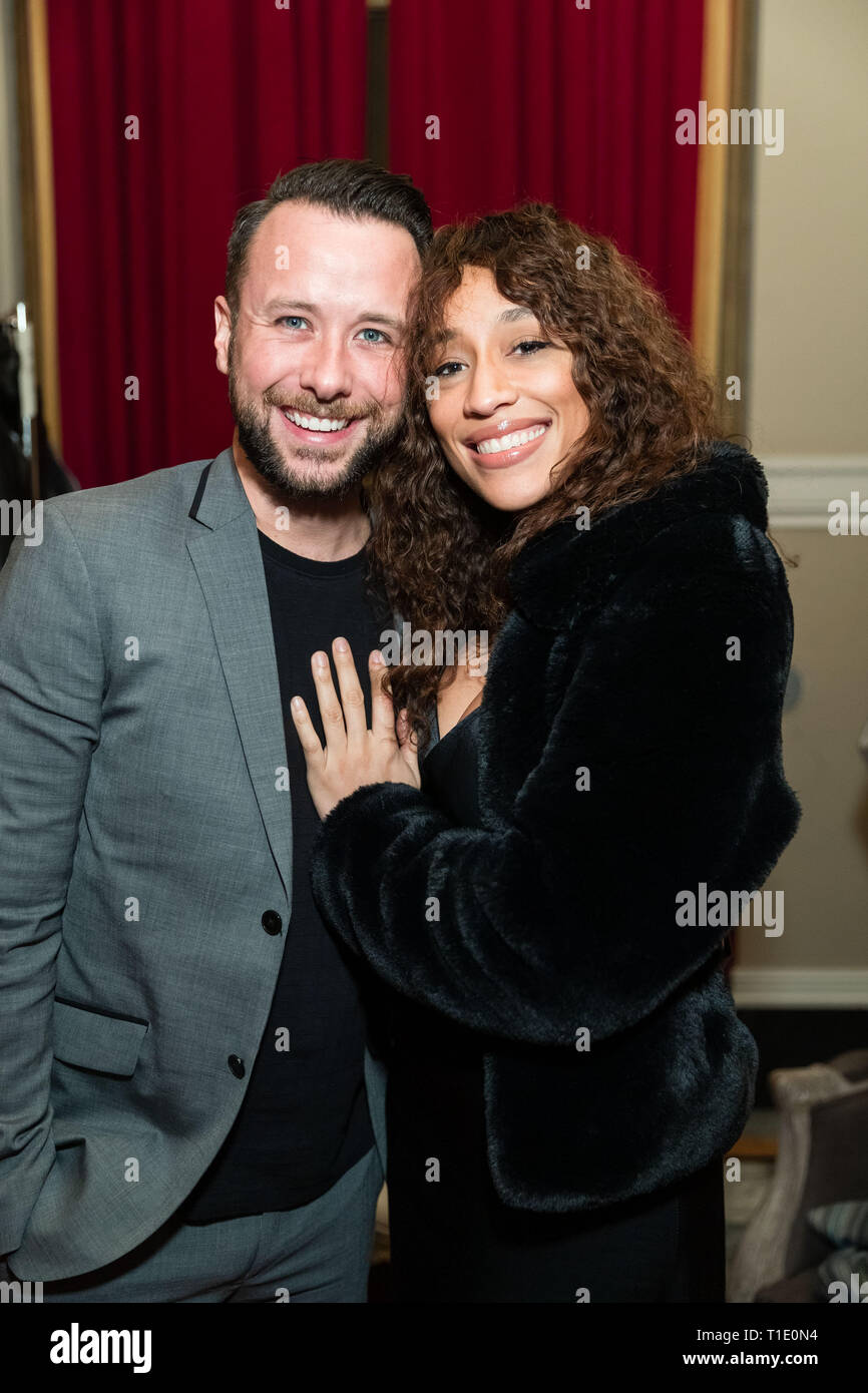 The company of 'Hamilton' celebrates their opening night at the SHN ...