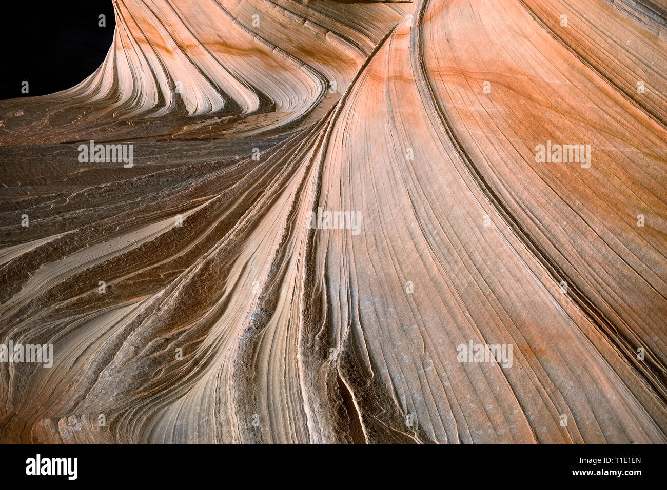 The Second Wave - A whirling sandstone formation in a hard-to-reach ...
