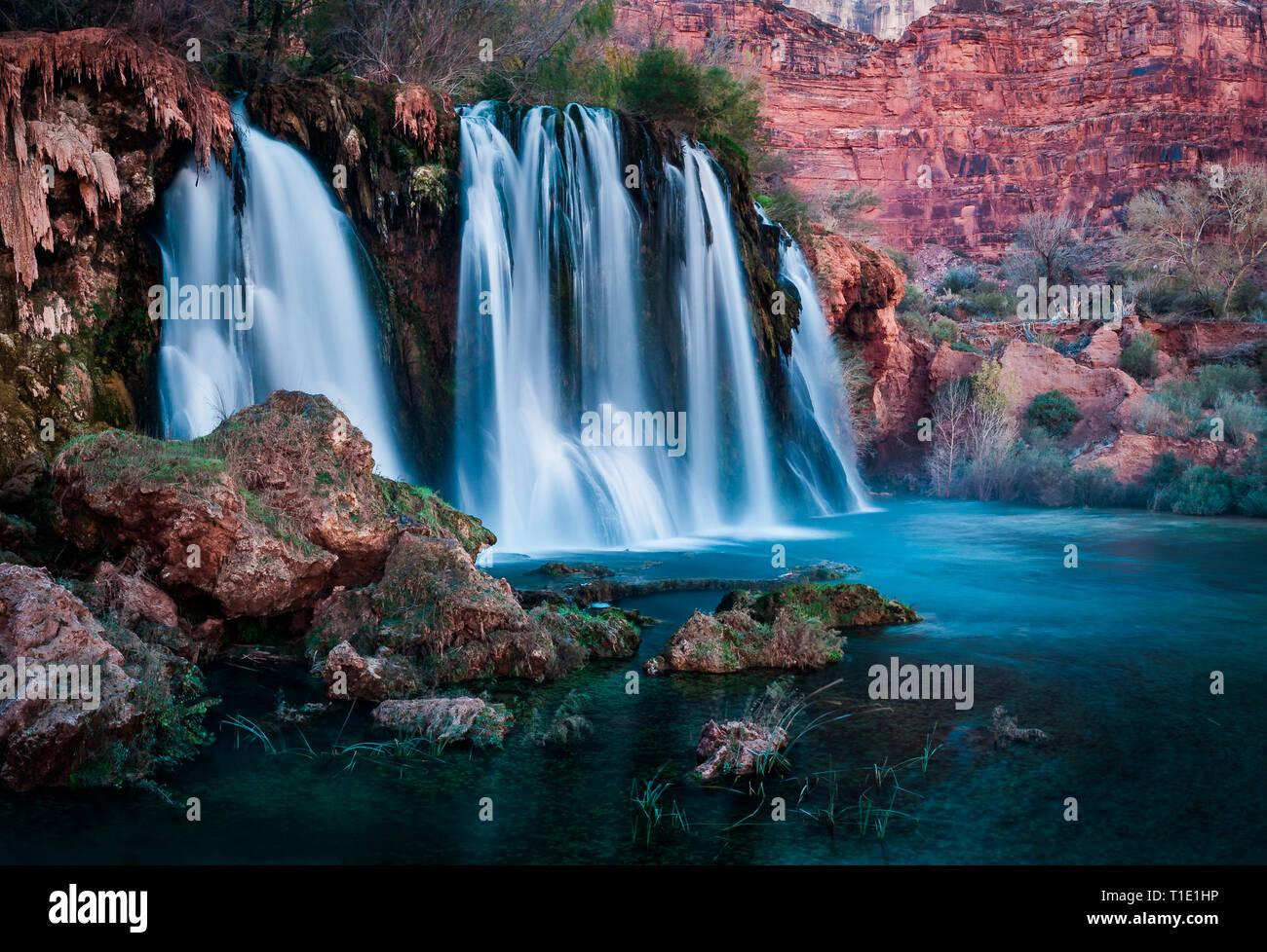 Havasu falls hi-res stock photography and images - Alamy