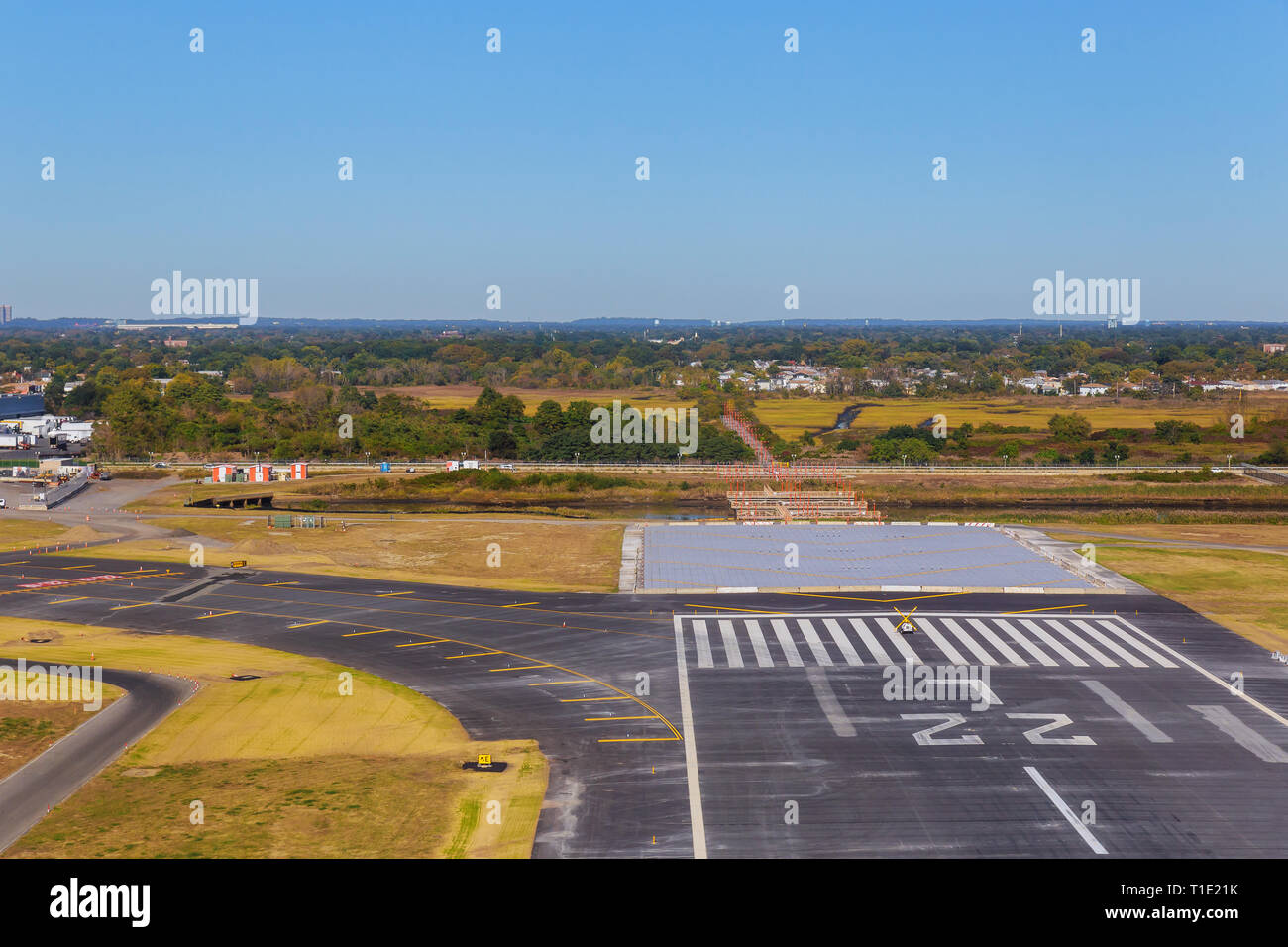 Airport on the runway in airport is the international air gateway Stock ...