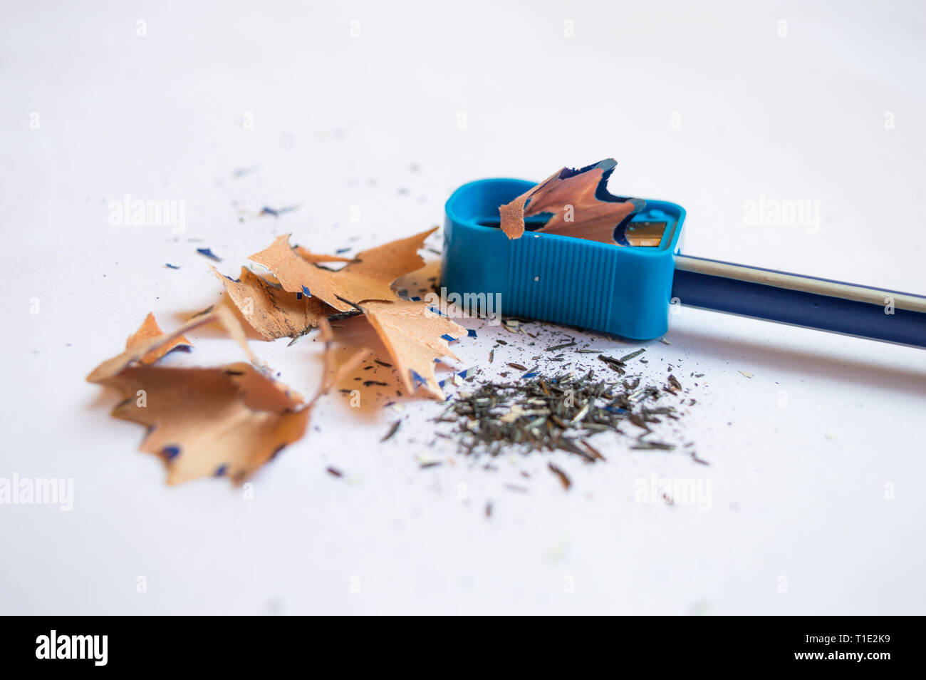 Pencil Shaving Waste High Resolution Stock Photography and Images - Alamy
