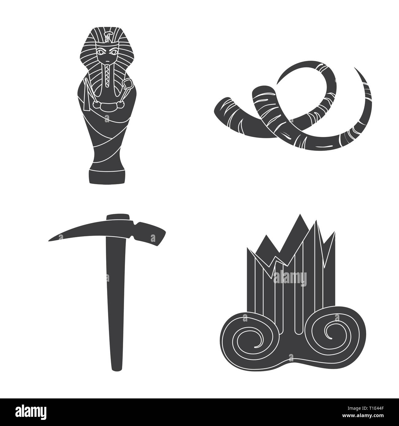 sarcophagus,horn,pickaxe,architecture,pharaoh,tusk,pick,old,Egyptian ...