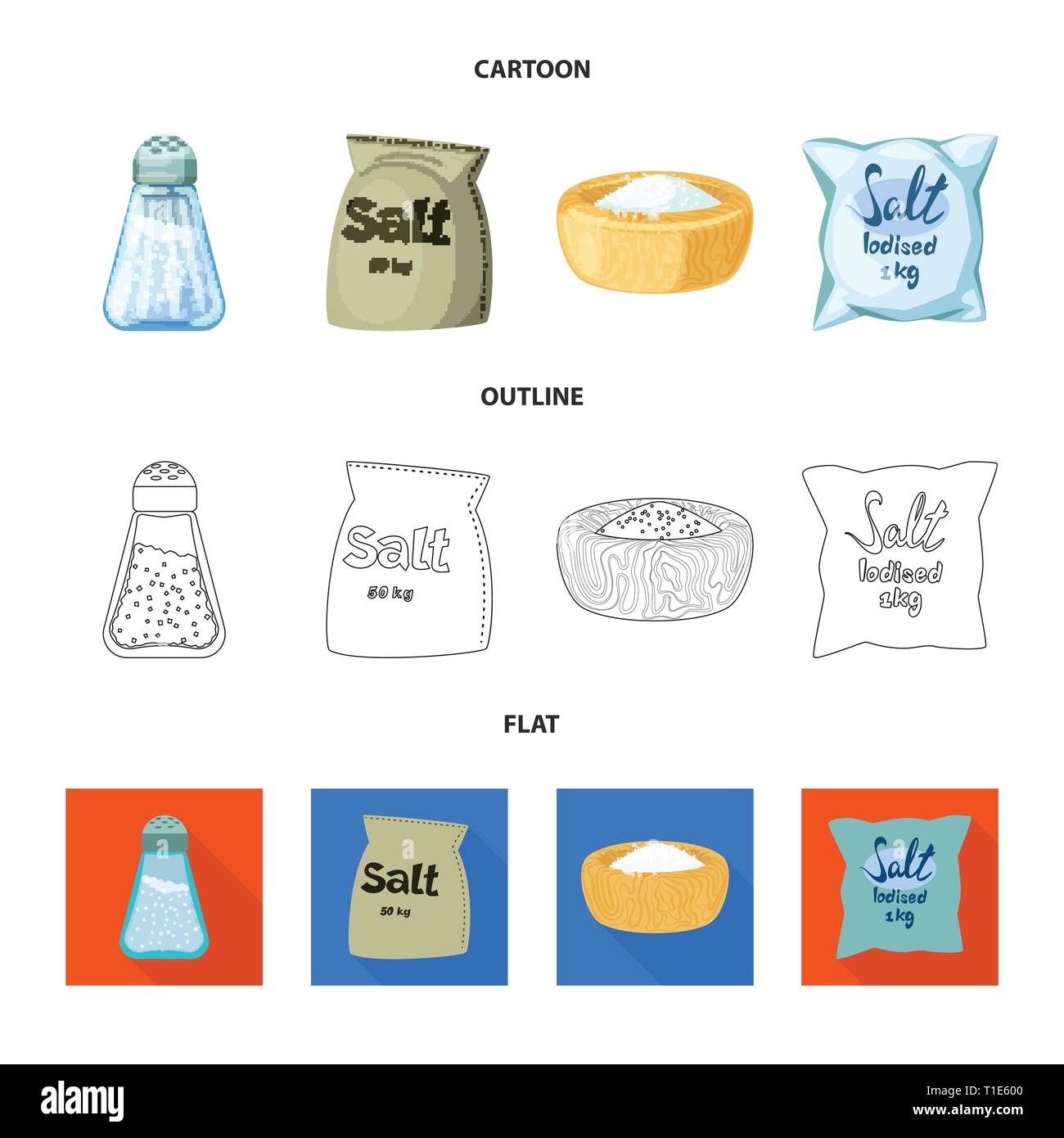 saltcellar,bag,bowl,seasoning,salty,bottle,glass,powder,hill,white ...