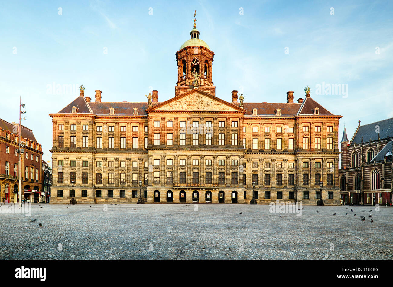 Old amsterdam city hall hi-res stock photography and images - Alamy
