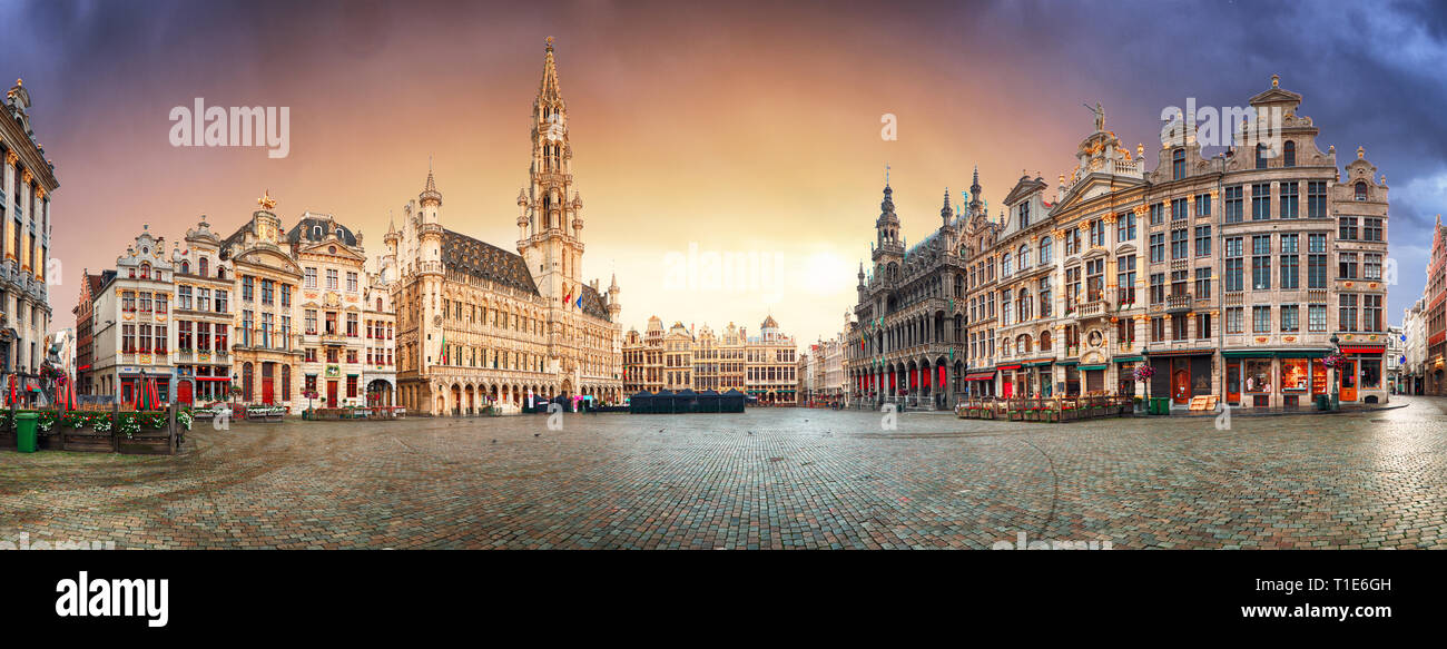 The grand palace belgium hi-res stock photography and images - Alamy