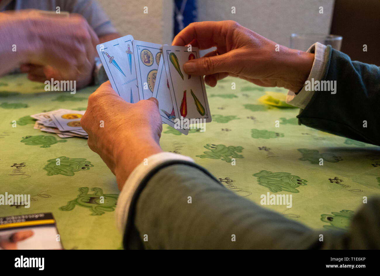 Deck of spanish cards hi-res stock photography and images - Alamy