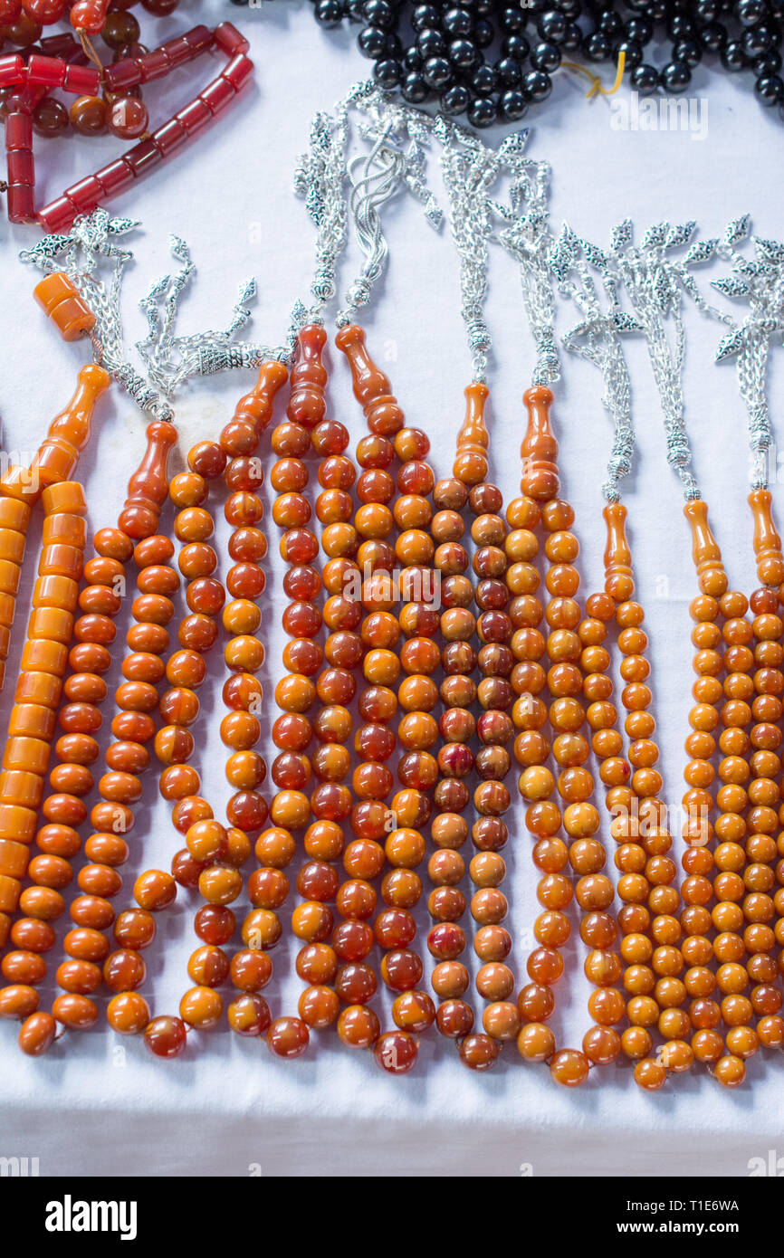 Set of praying beads of various colors Stock Photo - Alamy