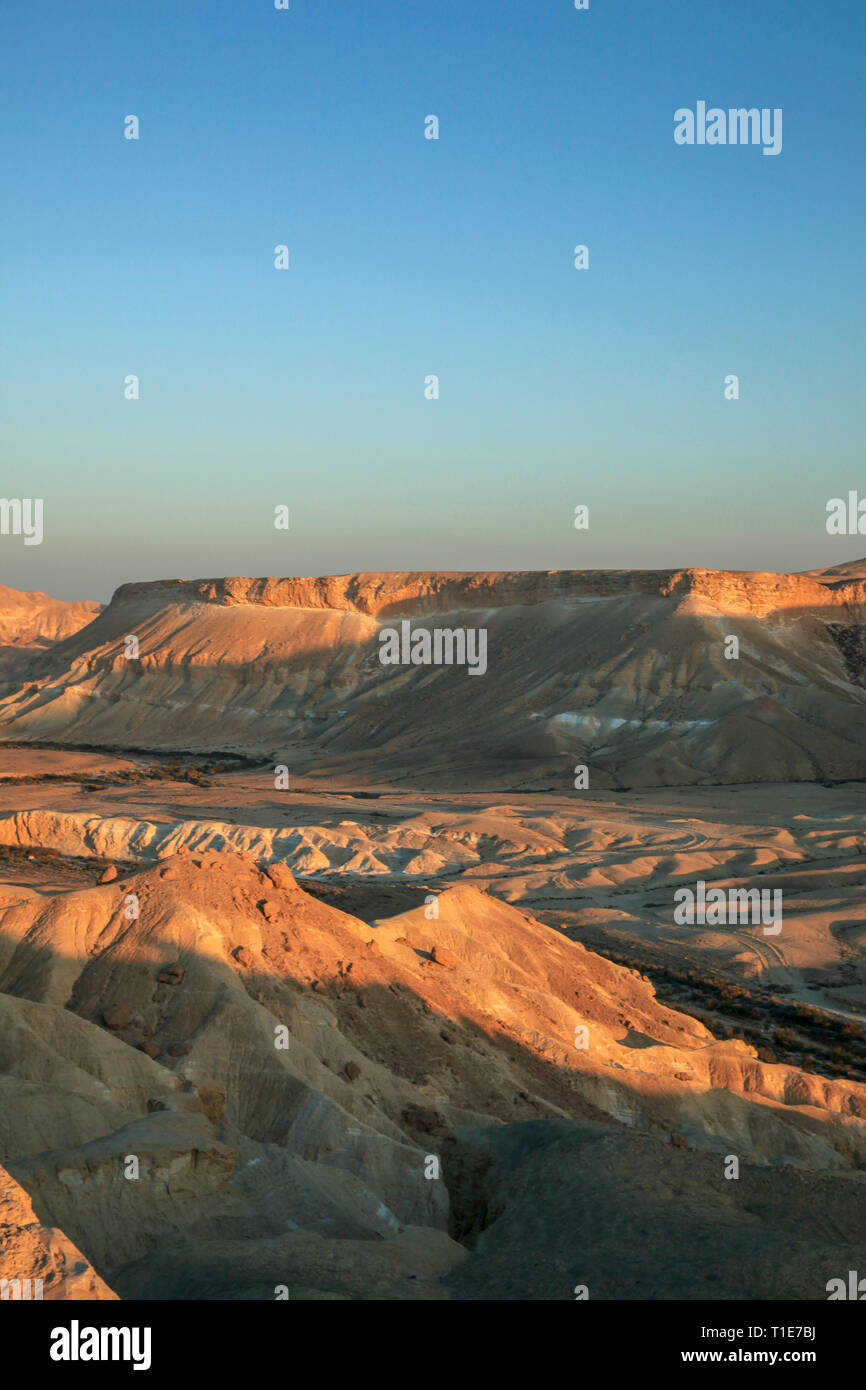 Negev Desert landscape, Israel Stock Photo - Alamy