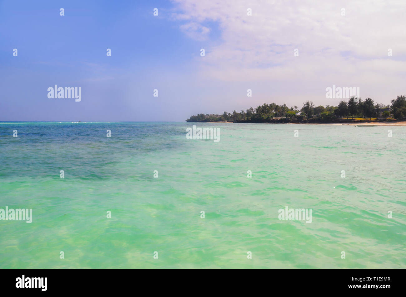Tanzania water sea ocean wave clouds hi-res stock photography and ...