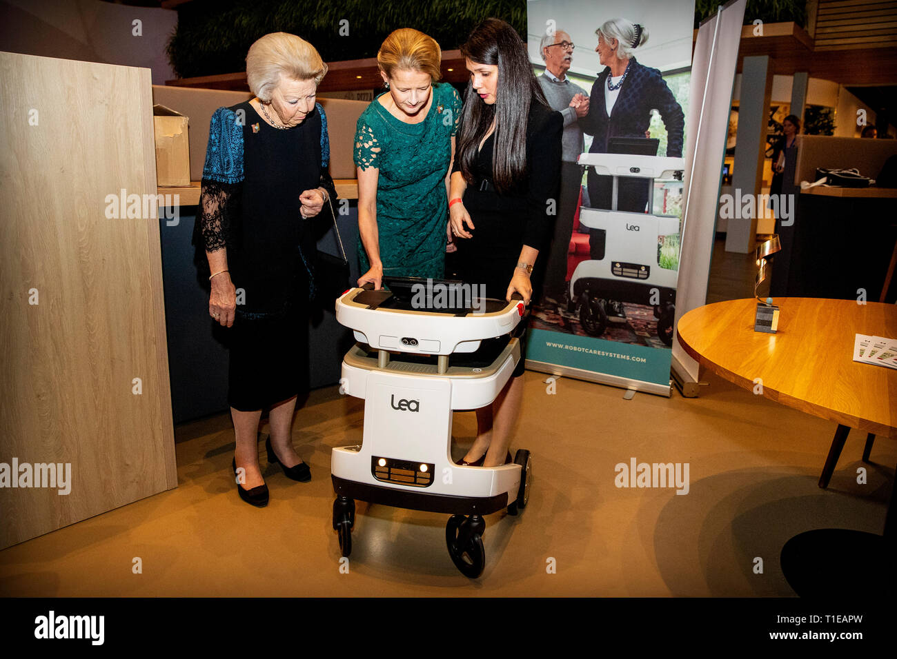 VELDHOVEN - In the presence of Princess Beatrix and Princess Mabel, the ...