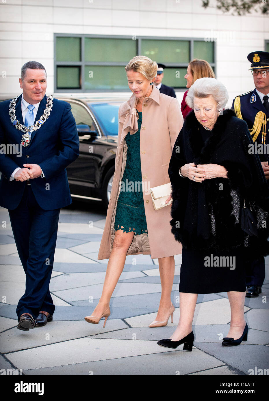 VELDHOVEN - In the presence of Princess Beatrix and Princess Mabel, the ...