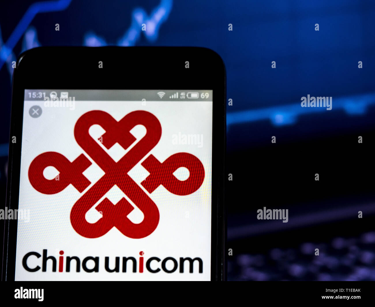 China unicom logo hi-res stock photography and images - Alamy