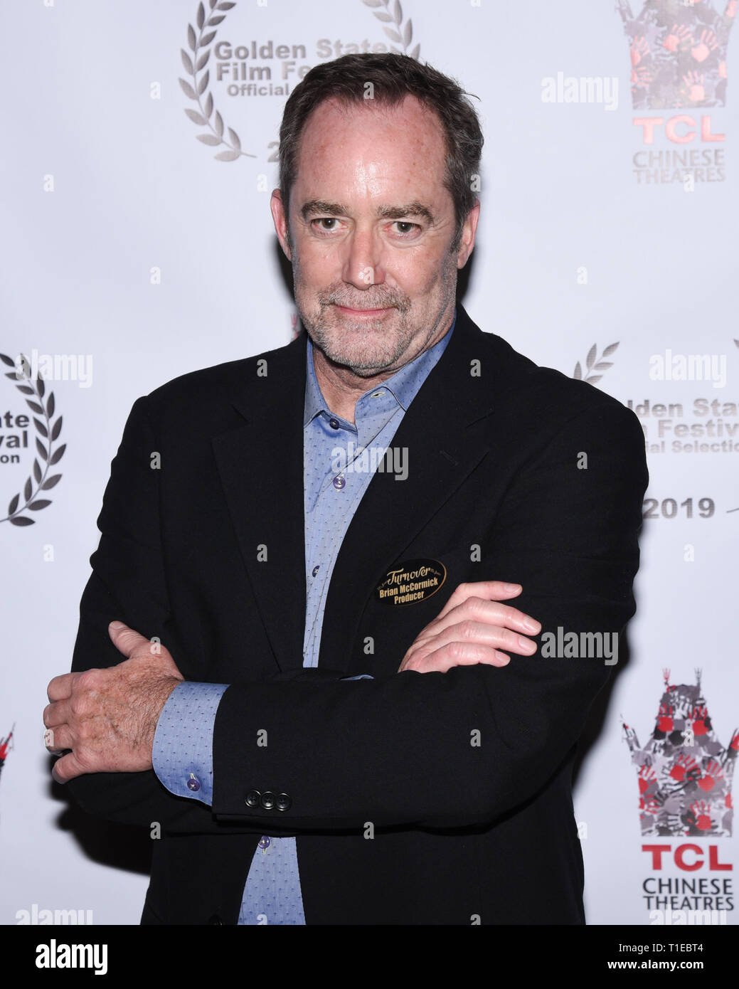 March 24, 2019 - BRIAN MCCORMICK attends the screening of 'Turnover' at ...