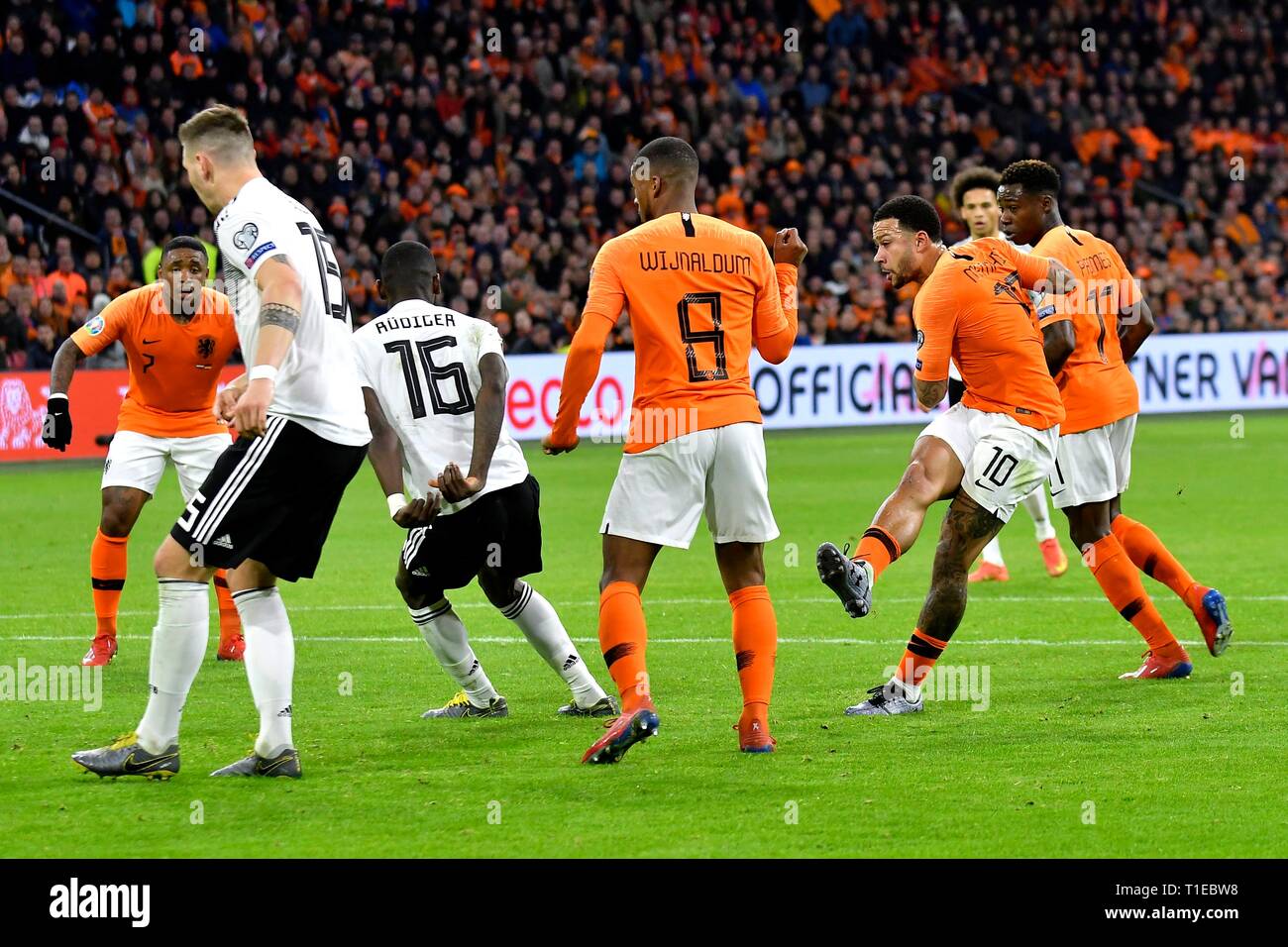 Football: Uefa Euro 2020 - Qualifying Group C : Netherlands 2-3 Germany ...