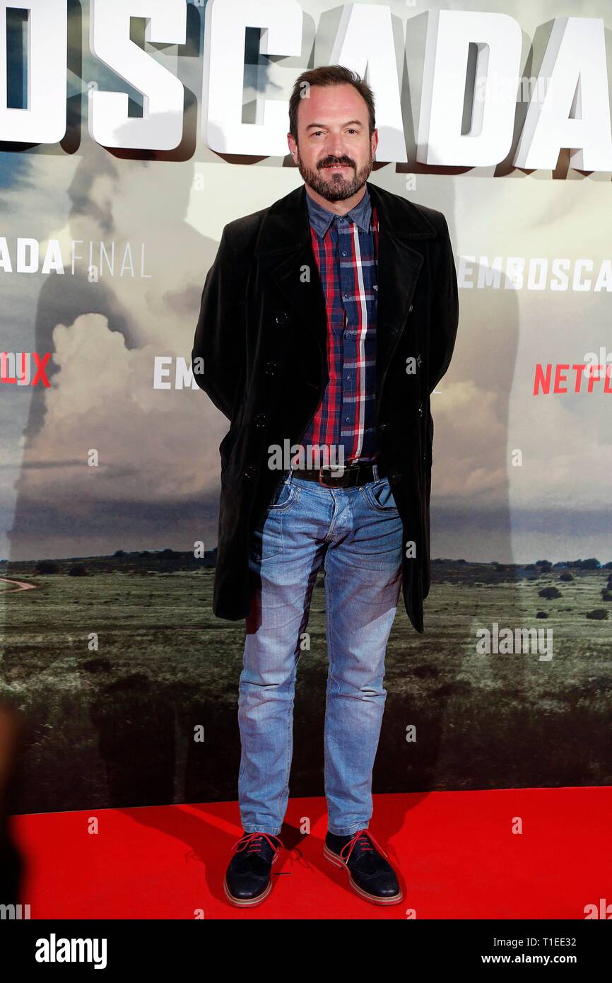 Photocall of premiere at Madrid of The Highwayman (Emboscada final ...