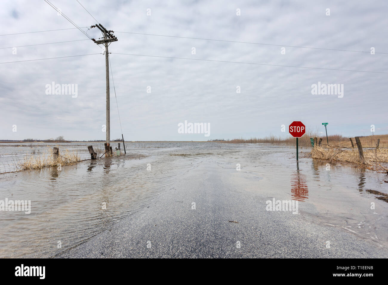 Breached levee hi-res stock photography and images - Alamy