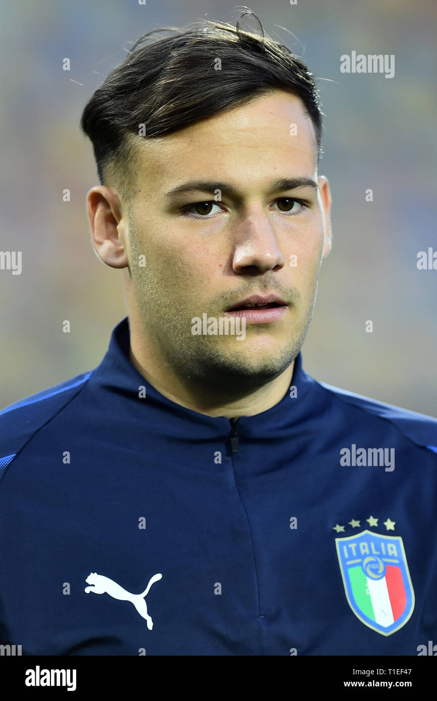Rome, Italy. 26th Mar, 2019. Alessandro Murgia Football friendly match ...