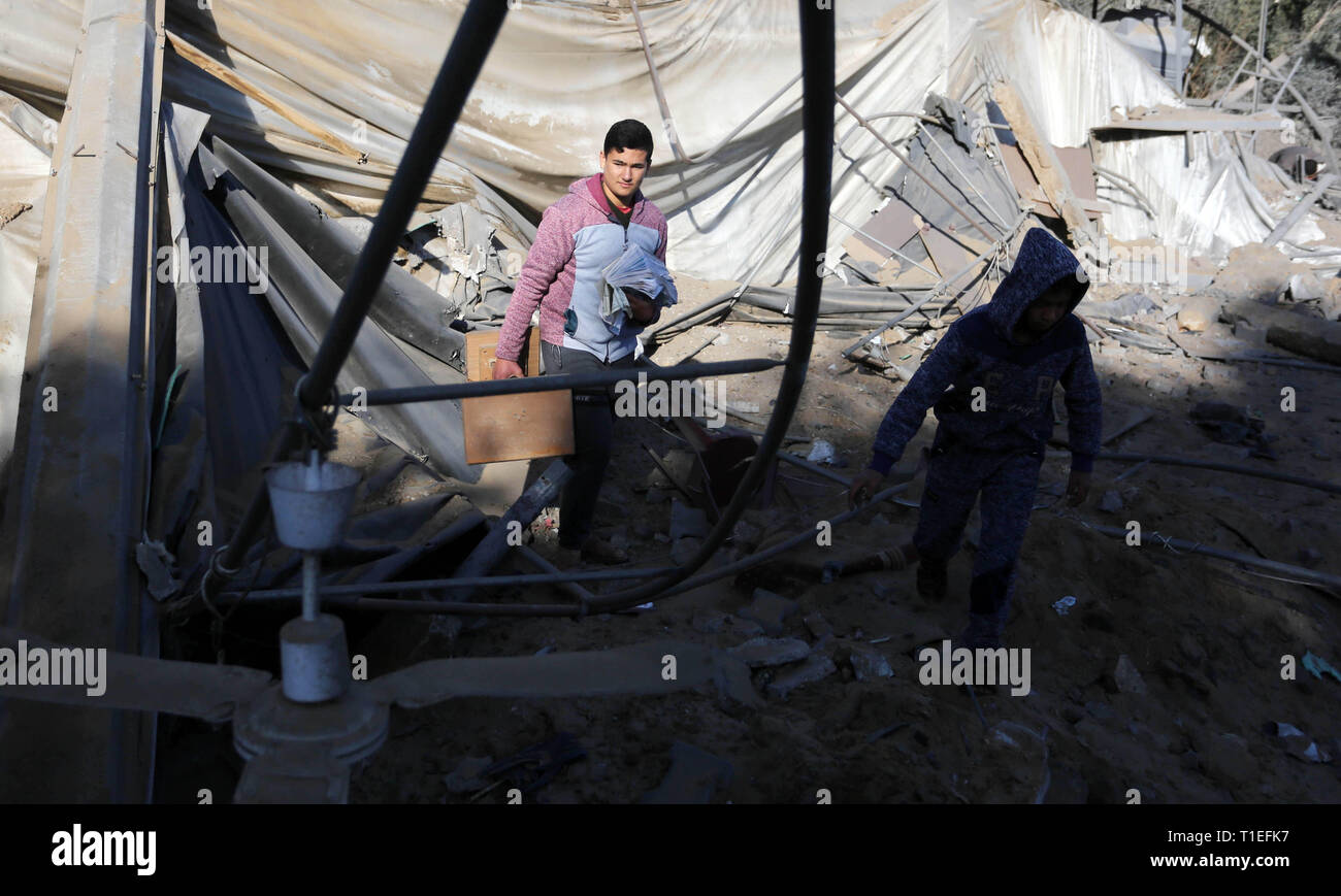 Beit Hanoun, Gaza Strip, Palestinian Territory. 26th Mar, 2019 ...