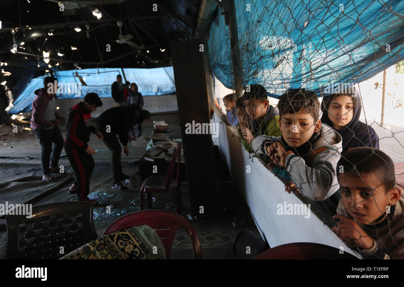 Beit Hanoun, Gaza Strip, Palestinian Territory. 26th Mar, 2019 ...