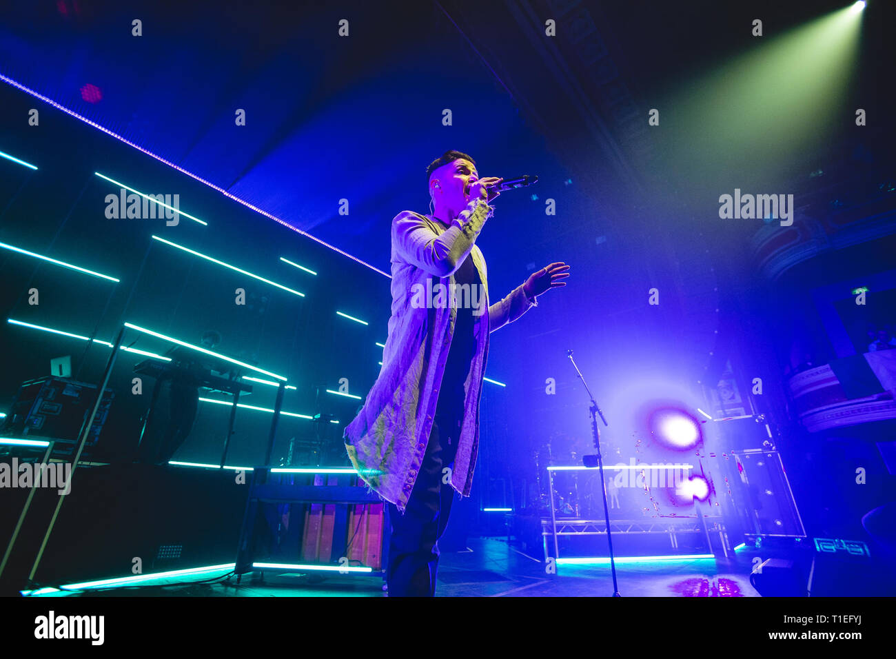 March 25, 2019 - Daniel O'Donoghue, Mark Sheehan and Glen Power of the ...