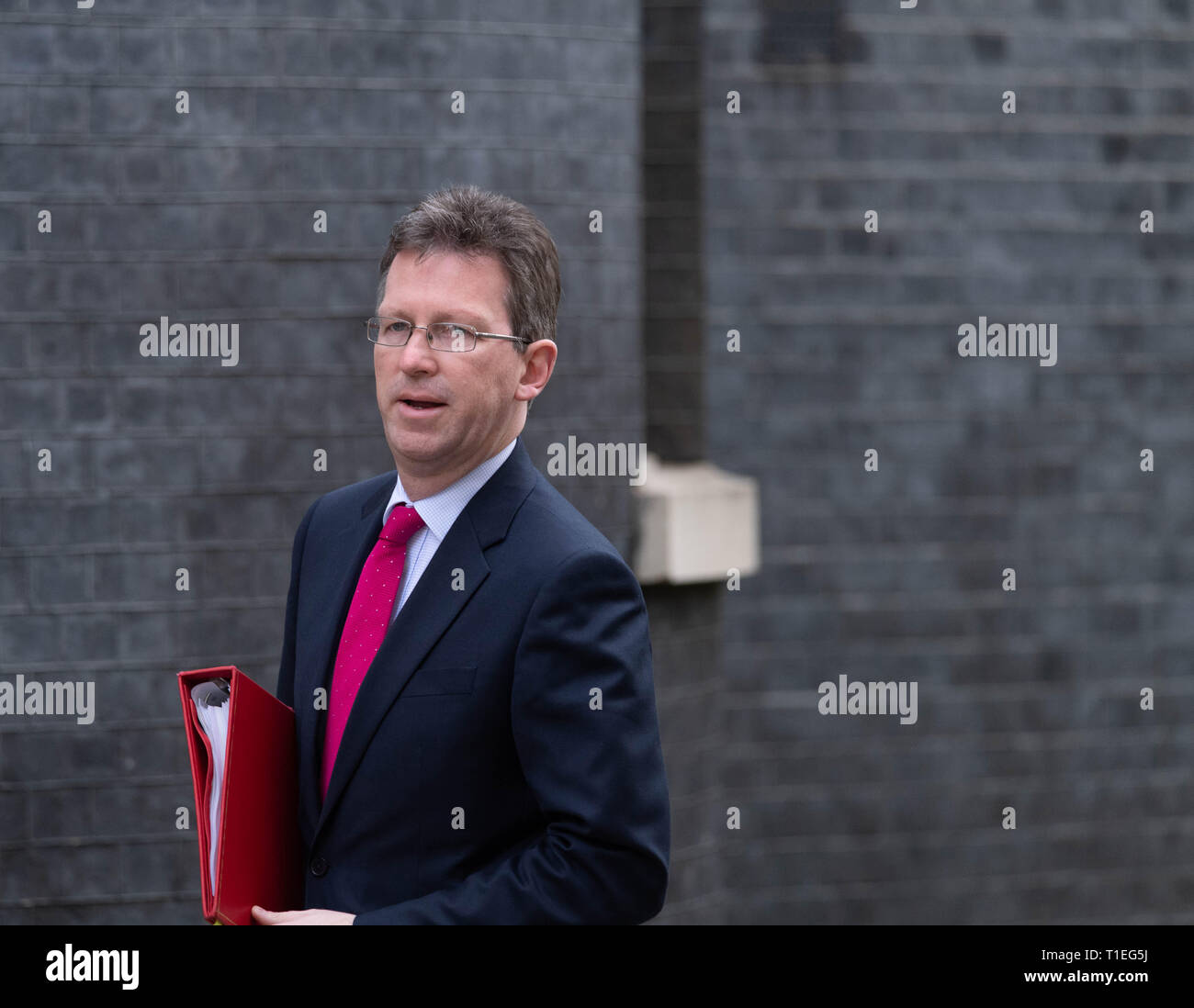 Culture Secretary Jeremy Wright Arrives High Resolution Stock ...