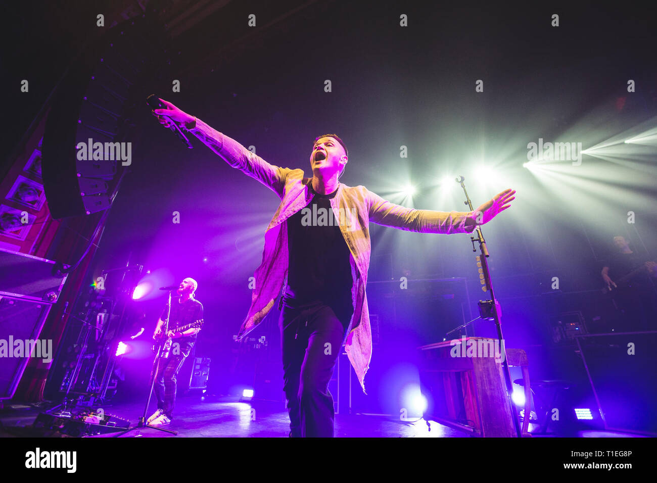 March 25, 2019 - Daniel O'Donoghue, Mark Sheehan and Glen Power of the ...