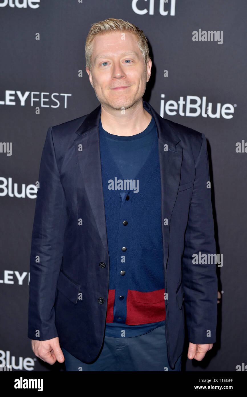 Los Angeles, USA. 24th Mar, 2019. Anthony Rapp screening the CBS All ...