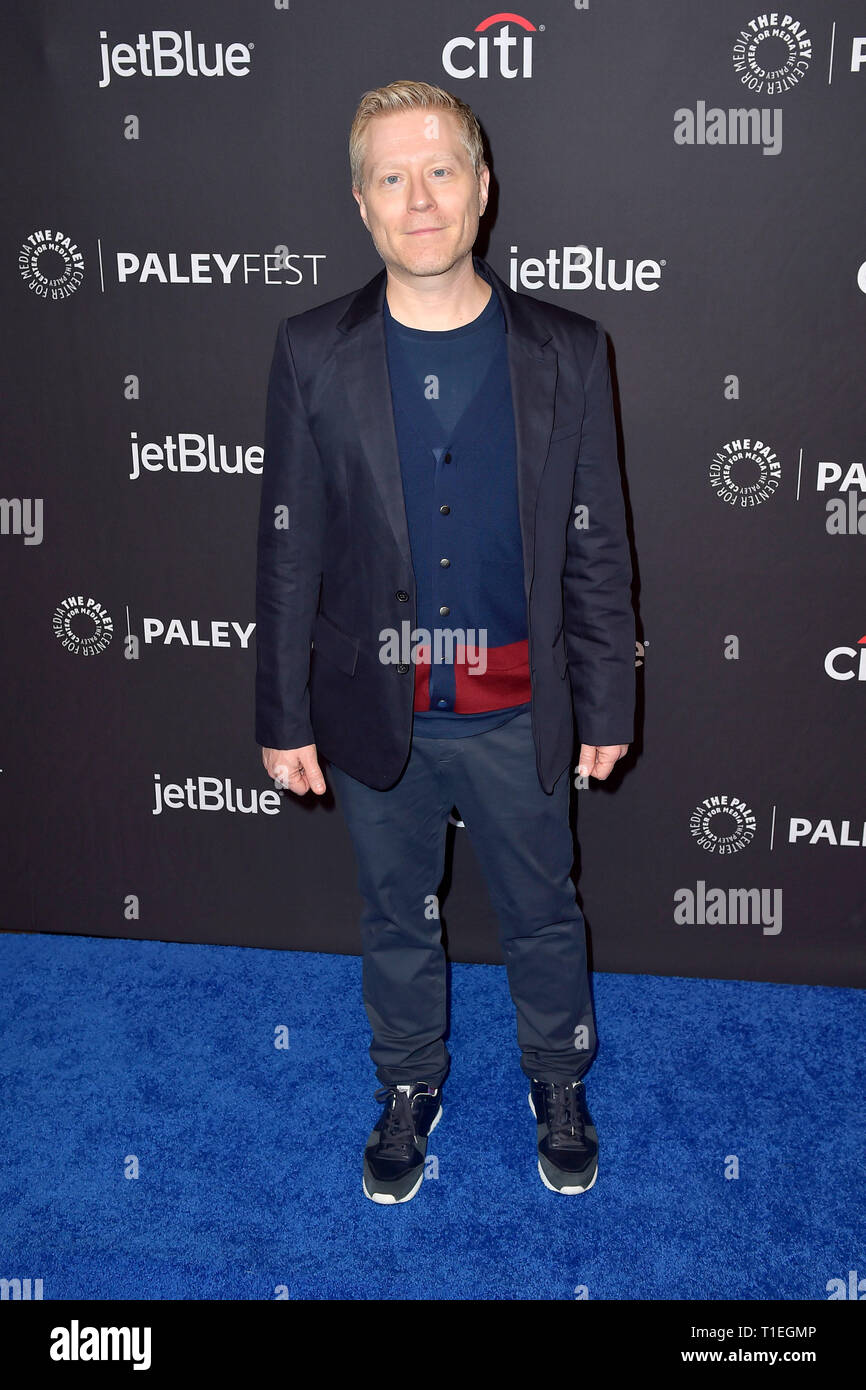 Los Angeles, USA. 24th Mar, 2019. Anthony Rapp screening the CBS All ...
