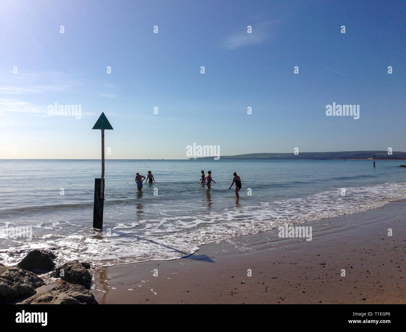 Hen party on beach hi-res stock photography and images - Alamy