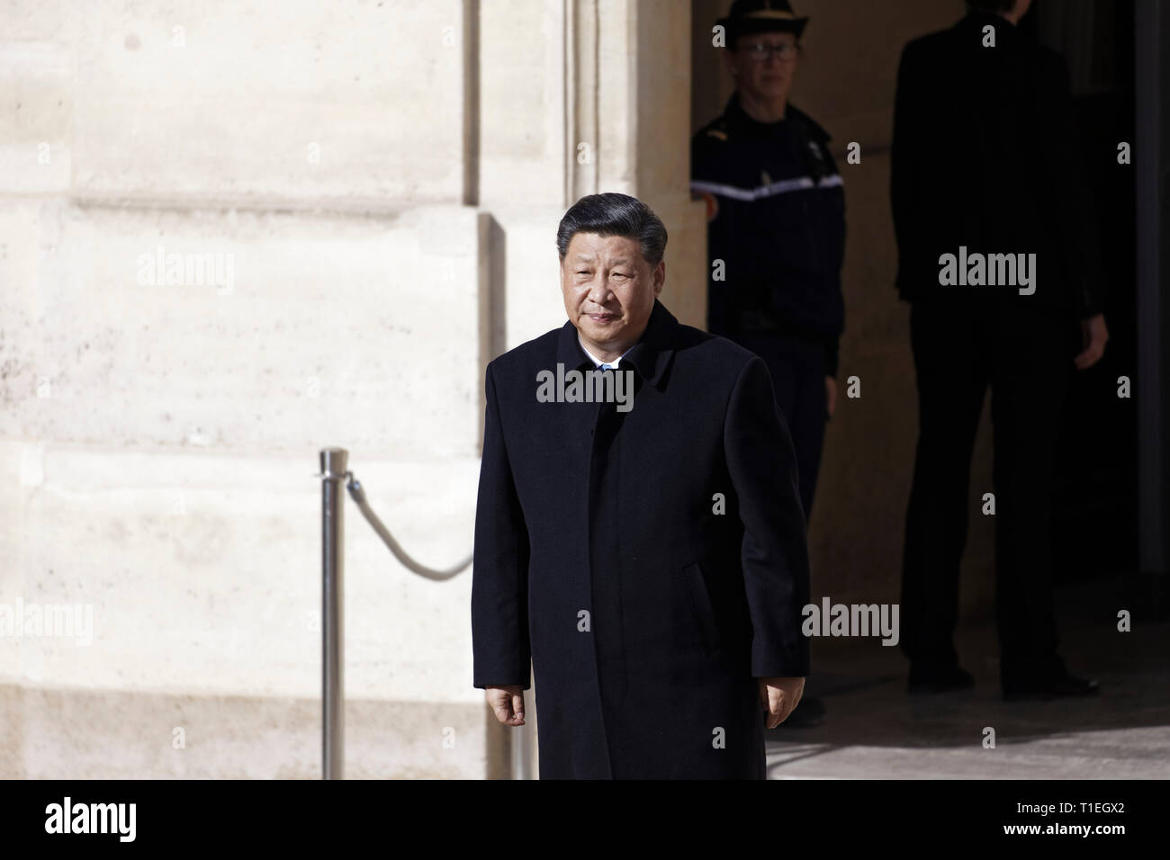 Xi jinping visit france hi-res stock photography and images - Alamy