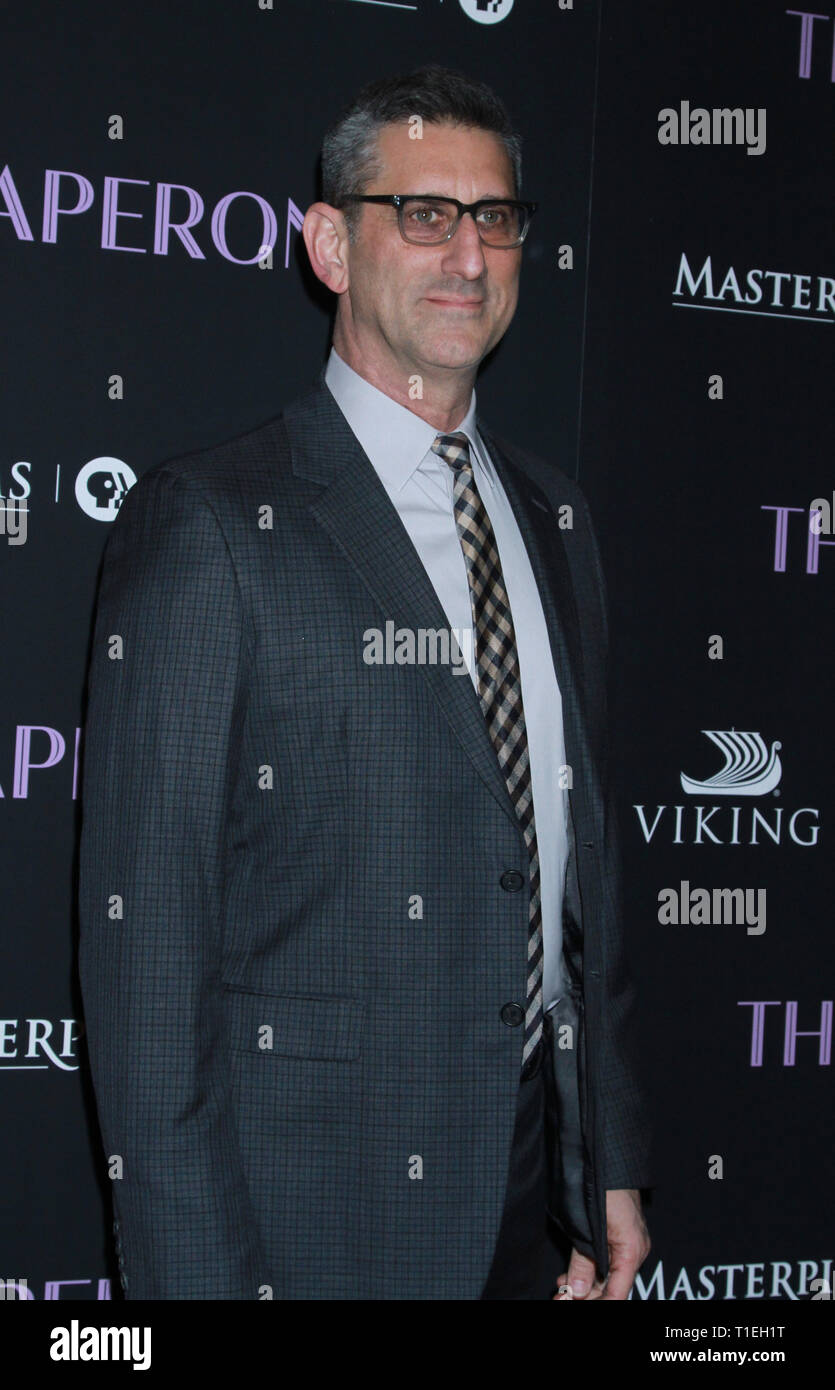 March 25, 2019 Michael Engler attend PBS Distribution & Masterpiece ...