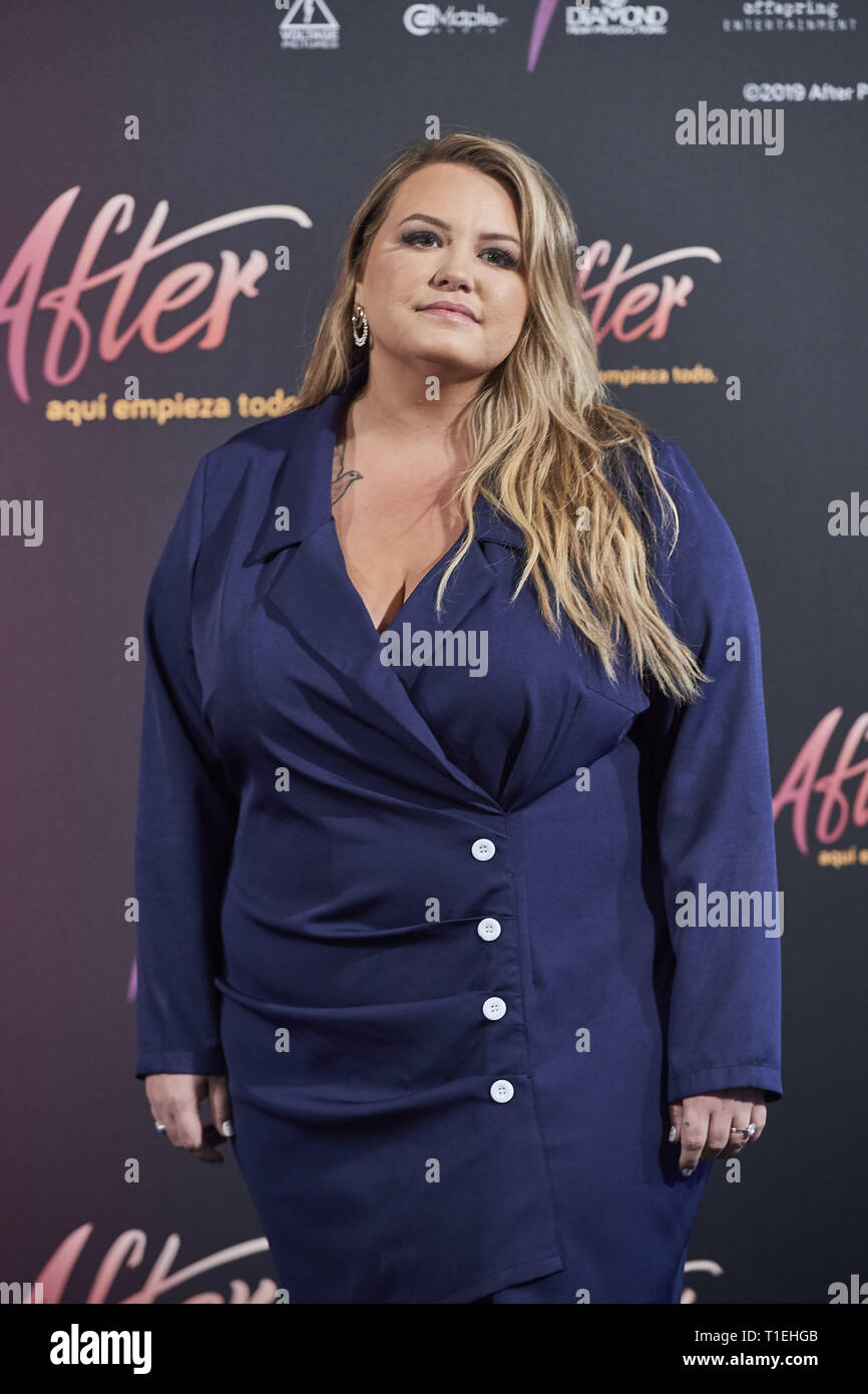 Madrid, Madrid, Spain. 26th Mar, 2019. American author Anna Todd ...
