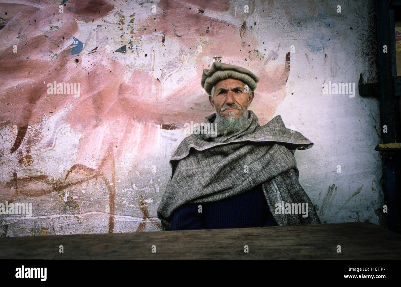 Pakistan Gilgit Old Man High Resolution Stock Photography and Images ...