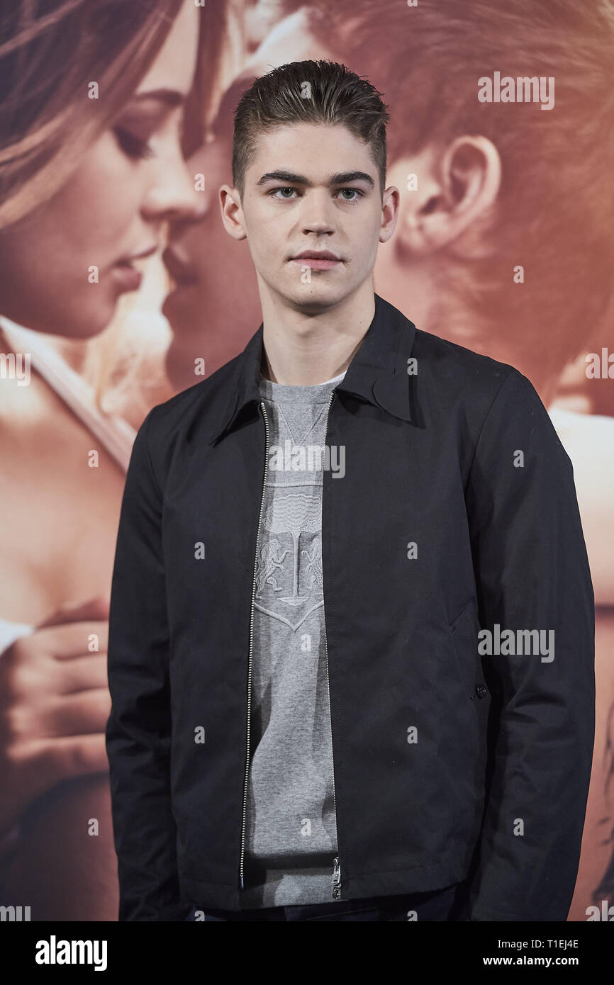 Madrid, Madrid, Spain. 26th Mar, 2019. English actor Hero Fiennes ...