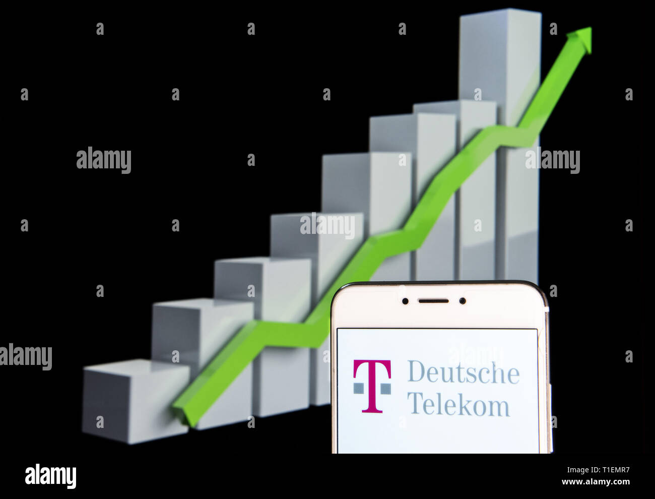 Hong Kong. 11th Feb, 2019. In this photo illustration a German ...