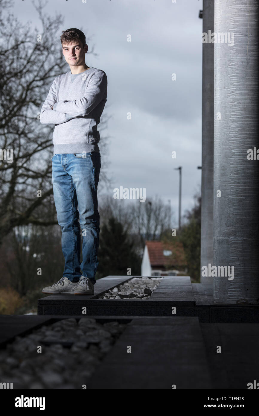 20171215 Anderlecht Neerpede Belgium Pieter Gerkens portrait poses for ...