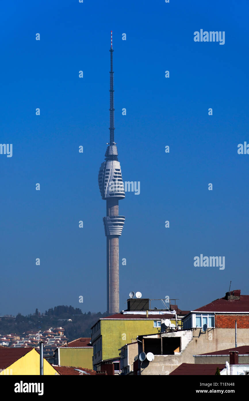 Camlica tower hi-res stock photography and images - Alamy