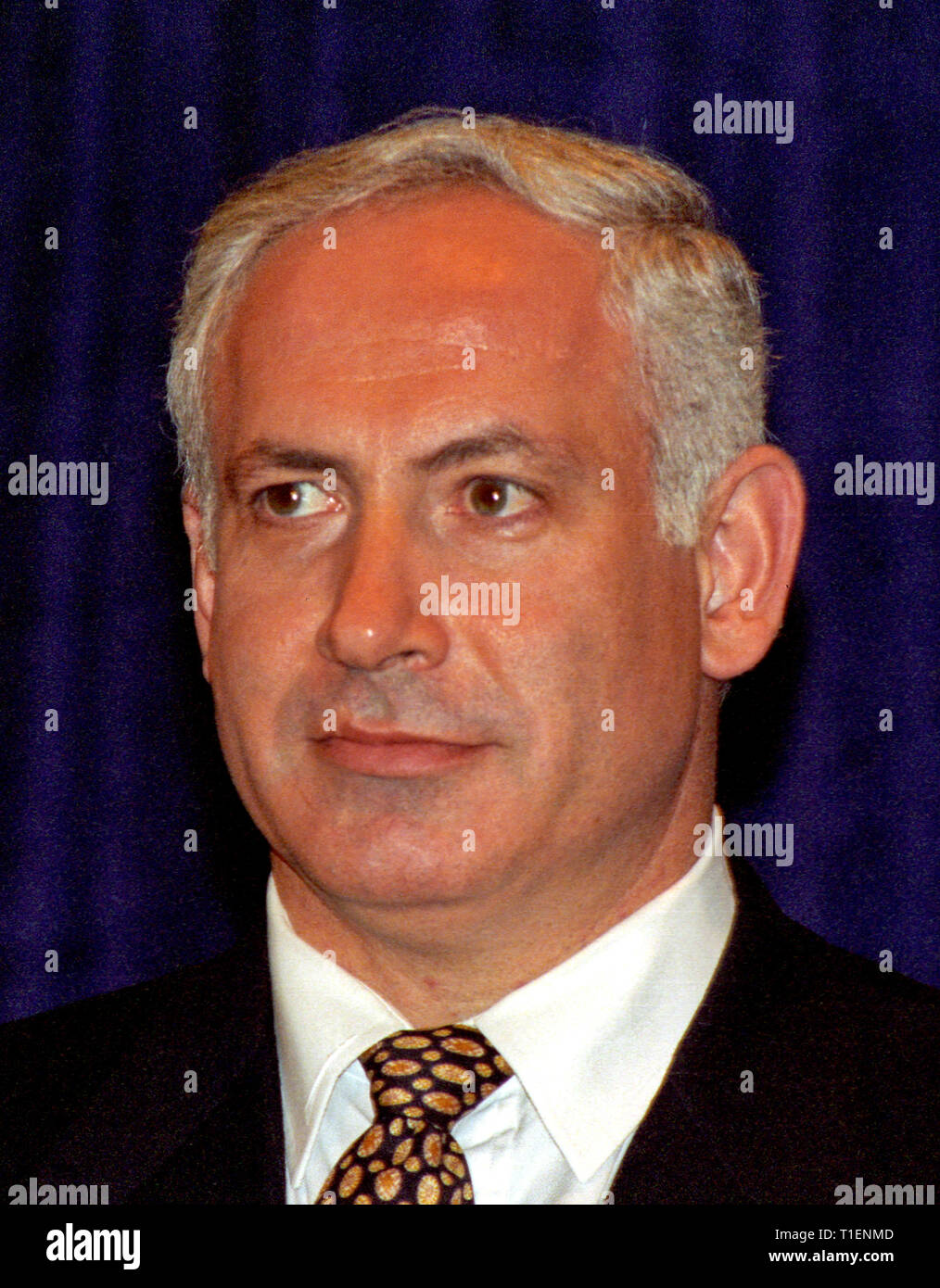 Prime Minister Benjamin Netanyahu of Israel speaks at the National ...