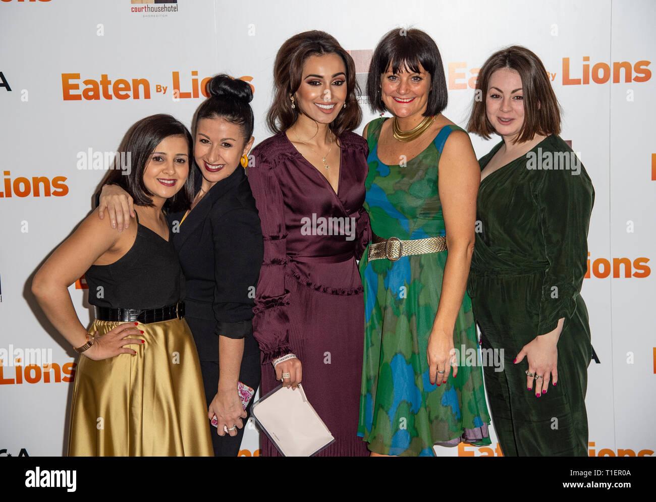 London, UK. 26th Mar, 2019. Natalie Davies, Hayley Tamaddon, Shila ...