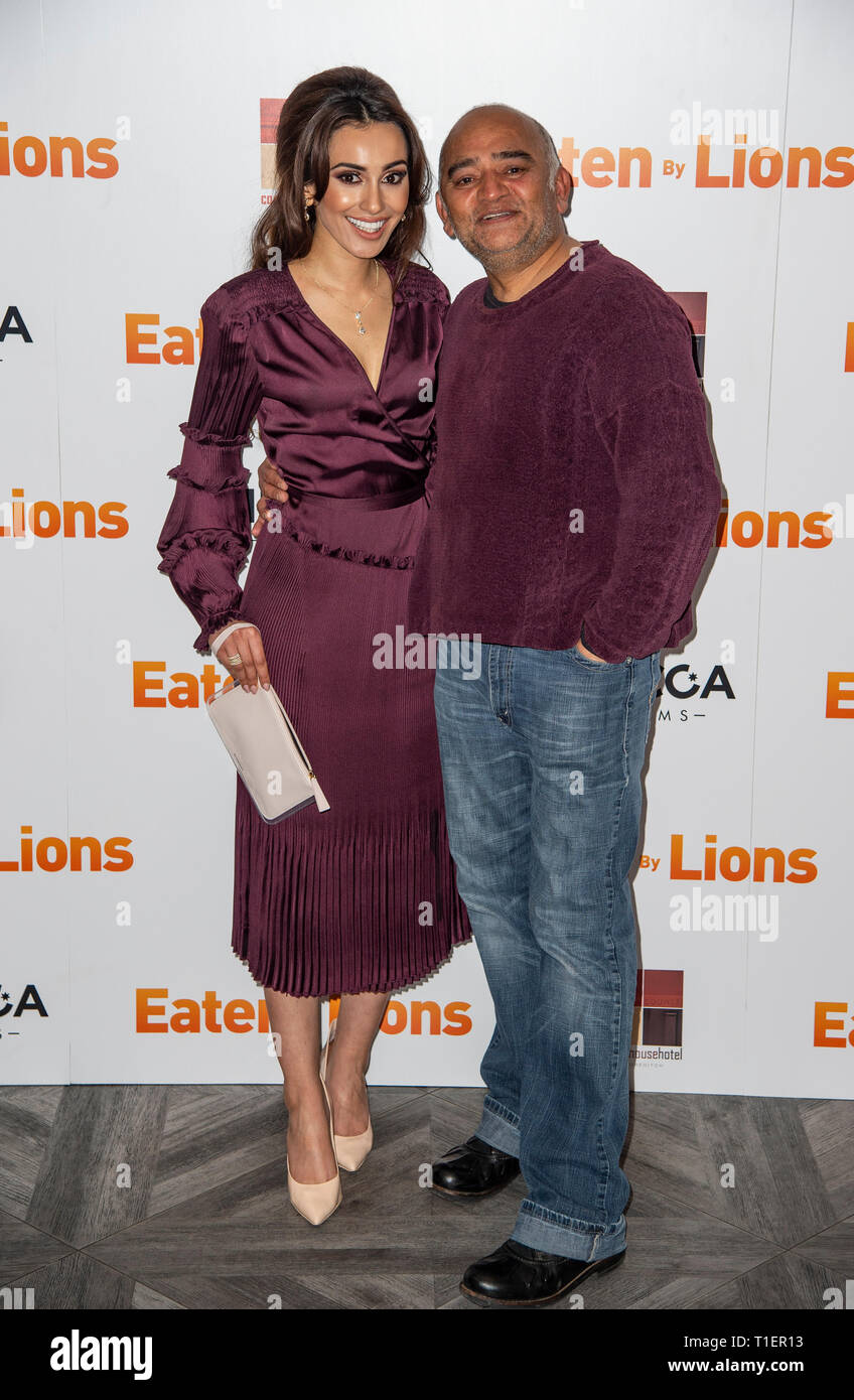 London, UK. 26th Mar, 2019. Shila Iqbal and Bhasker Patel attends the ...