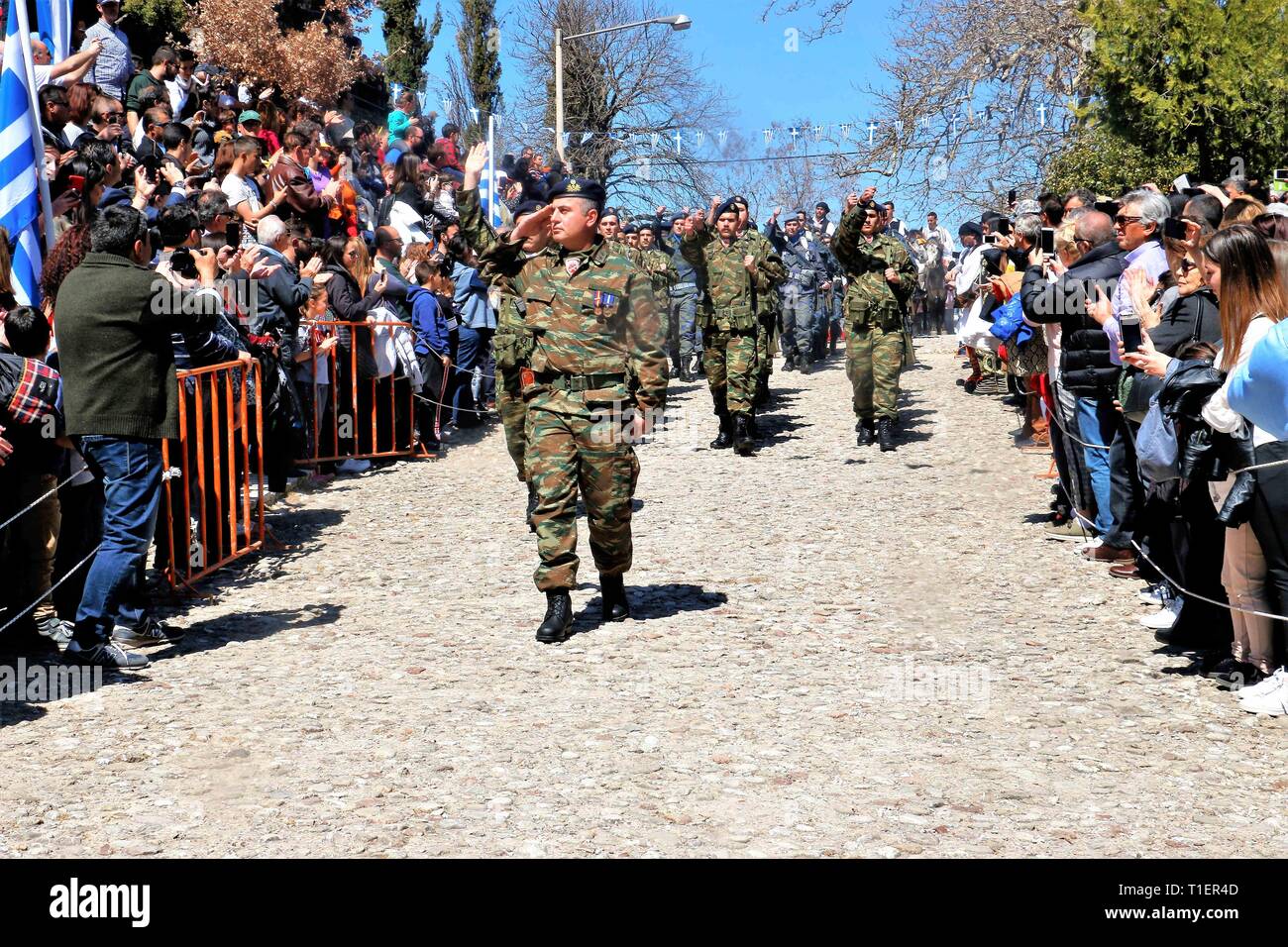 Hellenic army hi-res stock photography and images - Alamy