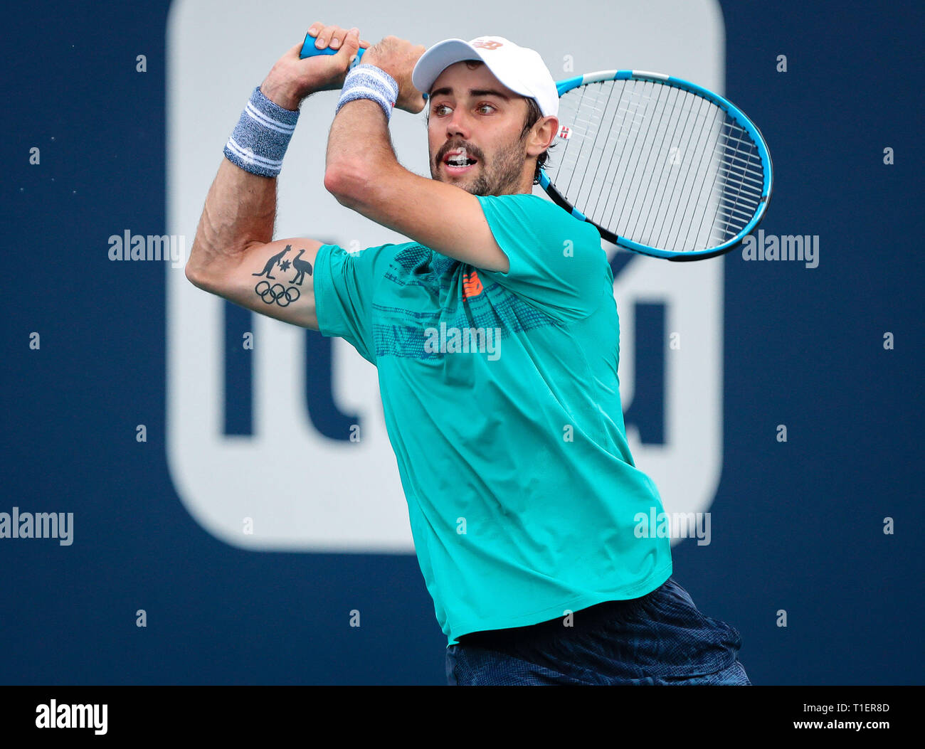 Miami Gardens, Florida, USA. 26th Mar, 2019. Jordan Thompson, of ...