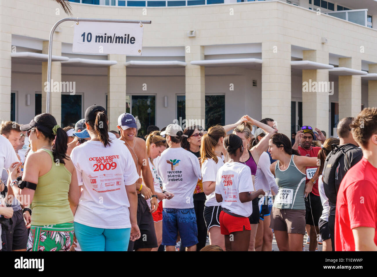 Miami Beach Florida,Ocean Drive,South Pointe 5K Run,benefit,charity ...