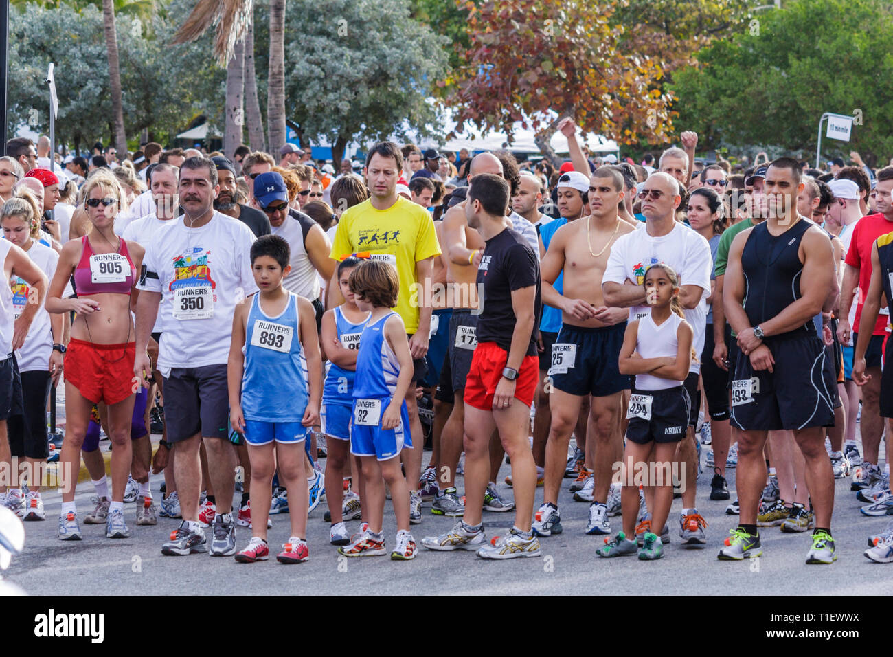 Miami Beach Florida,Ocean Drive,South Pointe 5K Run,benefit,charity ...